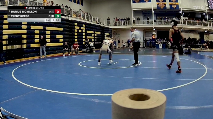 152 lbs Round Of 16 - Darius McMillon, Peters Township vs Trent Reese, Plum