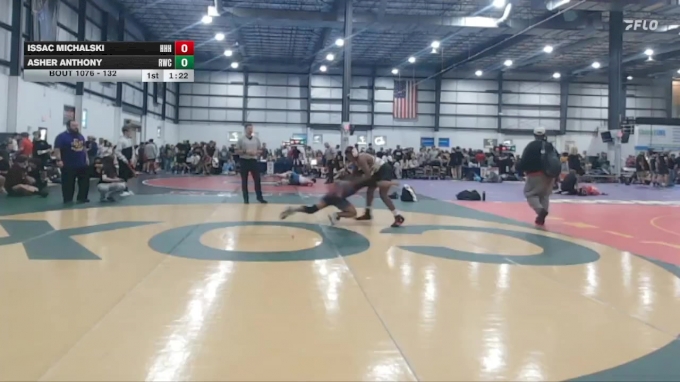 132 lbs Champ. Round 1 - Asher Anthony, Richmond Wrestling Club vs ...