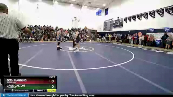 182 lbs 3rd Place Match - Gage Calton, Lake Mead vs Seth Manning, White ...