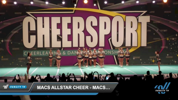 Macs Allstar Cheer - MACS OMNI [2022 L3 Senior Coed - Small] 2022 CHEERSPORT National ...