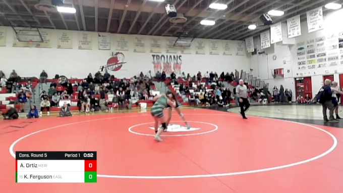 138 lbs Cons. Round 5 - Kara Ferguson, Eagle vs Alison Ortiz, Meridian