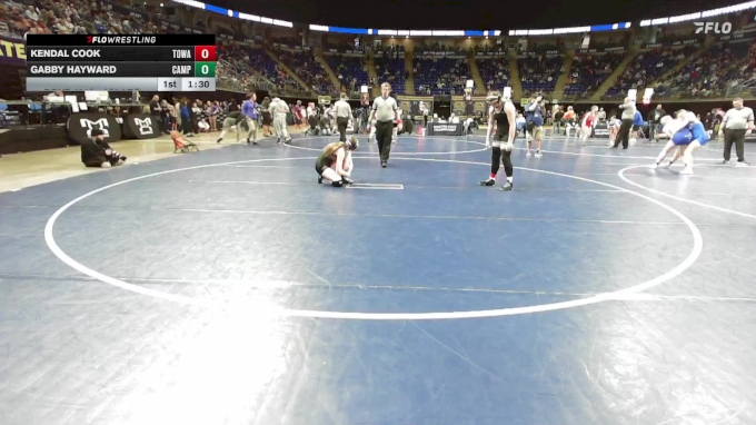 150 lbs Consy 4 - Kendal Cook, Towanda vs Gabby Hayward, Camp Hill