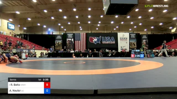 68 kg Semis - Randyll Beltz, Army (WCAP) vs Anna Naylor, University Of ...