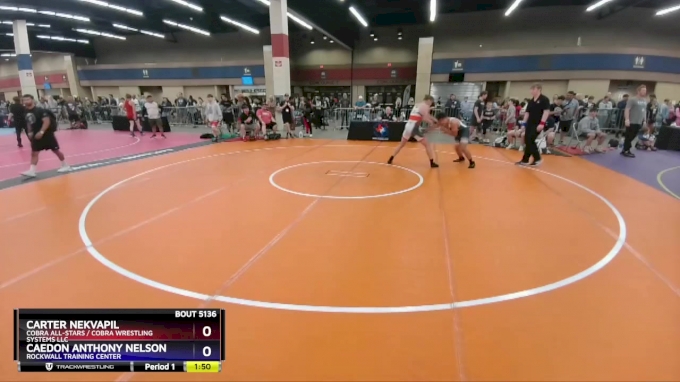 165 lbs Quarterfinal - Carter Nekvapil, COBRA ALL-STARS / Cobra ...