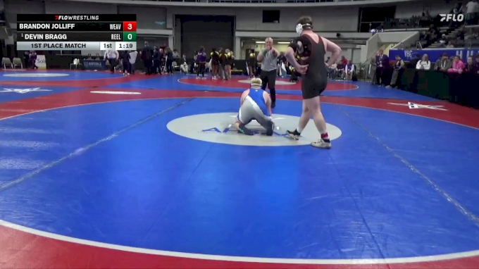 1A-4A 285 1st Place Match - Devin Bragg, Reeltown vs Brandon Jolliff ...