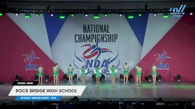 Rock Bridge High School [2025 Medium Varsity - Pom Semis] 2025 NDA High ...
