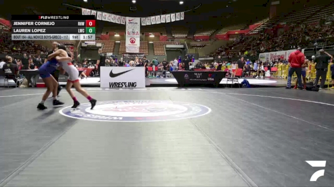Champ. Round 1 - Jennifer Cornejo, Rough House Wrestling vs Lauren ...