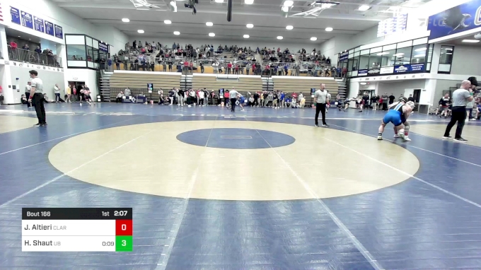 165 lbs Round Of 16 - John Altieri, Clarion vs Hunter Shaut, University ...