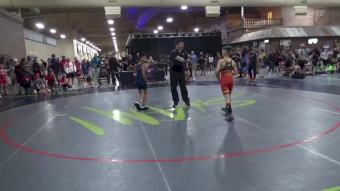 31 kg Cons 4 - Beaudin Murphy, Billings Wrestling Club vs Caleb Delfin ...