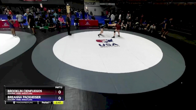 130 lbs 5th Place Match - Brooklin Cienfuegos, Golden Tribe Wrestling ...