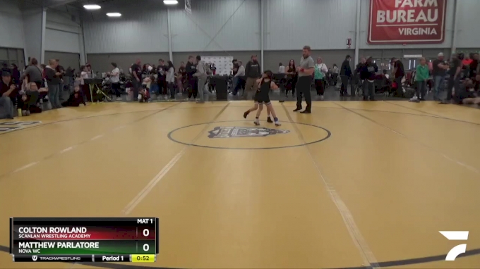 53 lbs 3rd Place Match - Matthew Parlatore, Nova WC vs Colton Rowland ...