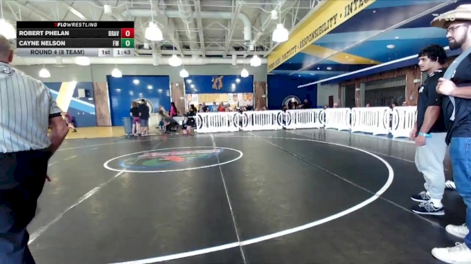 113 lbs Round 4 (8 Team) - Cayne Nelson, Funky Monkey vs Robert Phelan ...