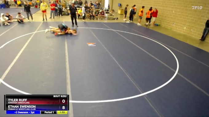 190 lbs Semifinal - Tyler Ruff, Kingdom Wrestling vs Ethan Swenson ...