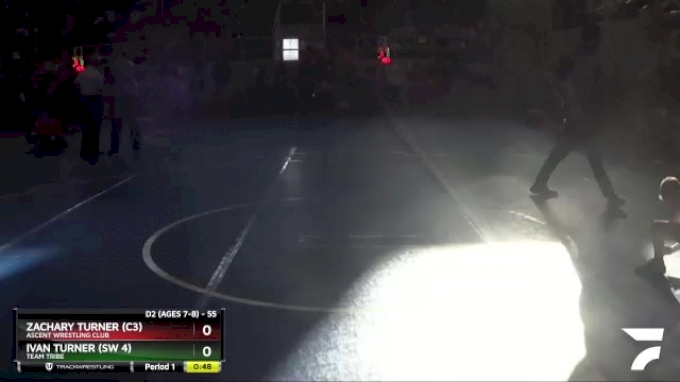 55 lbs Champ. Round 1 - Zachary Turner (c3), Ascent Wrestling Club vs ...