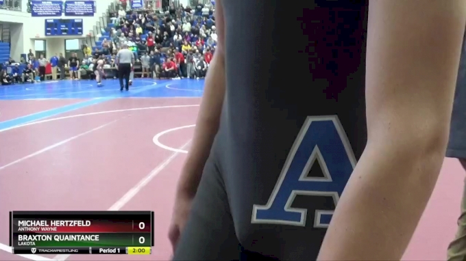 165 lbs Champ. Round 3 - Braxton Quaintance, Lakota vs Michael ...