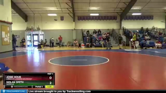 122 lbs Consolation Bracket - Nolan Smith, Douglas vs Josie Houk ...