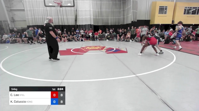 54 kg Semifinal - Cadell Lee, Steller Trained Krayt vs Killian Coluccio ...