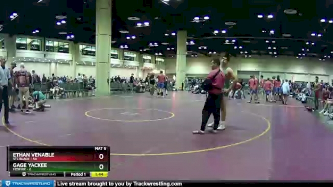 220 lbs Round 5 (8 Team) - Ethan Venable, STL Black vs Gage Yackee, Foxfire