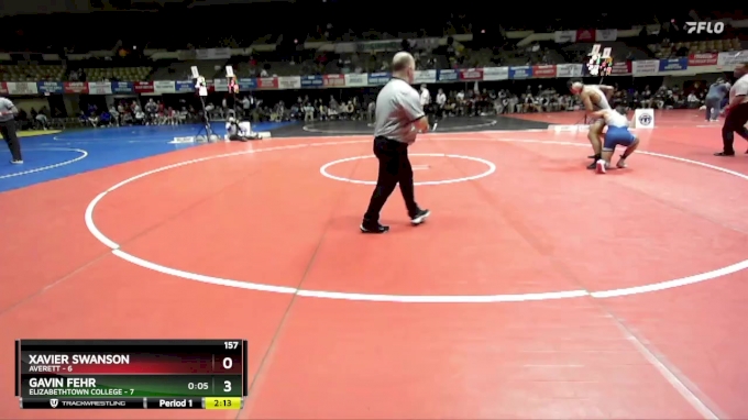 157 lbs Semis & Wb (16 Team) - Xavier Swanson, Averett vs Gavin Fehr ...