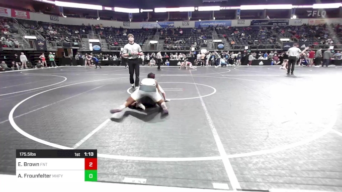 175.5 lbs Consolation - Emari Brown, Florida National Team vs Amelia ...