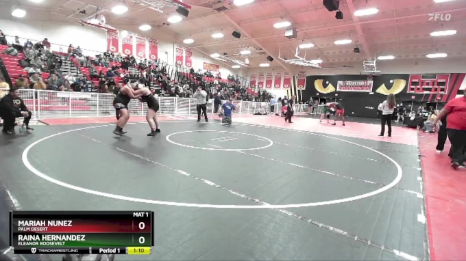 235 lbs Champ. Round 2 - Mariah Nunez, Palm Desert vs Raina Hernandez ...