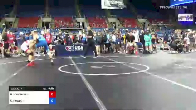 113 lbs Consi Of 64 #2 - Harley Hardison, Oregon vs Kaiden Powell, Kansas