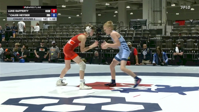 U15 GR - 38 lbs Champ. Round 2 - Luke Rafferty, Ohio Crazy Goats ...