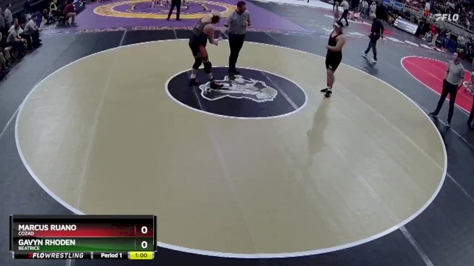 Cons. Round 1 - Marcus Ruano, Cozad vs Gavyn Rhoden, Beatrice