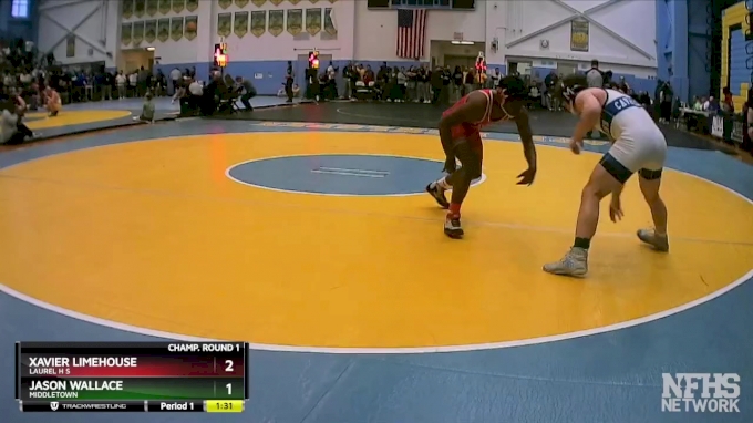 157 lbs Champ. Round 1 - Jason Wallace, Middletown vs Xavier Limehouse ...