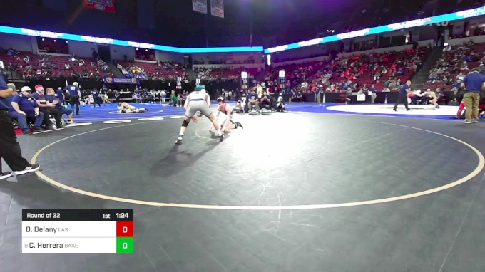 150 lbs Round Of 32 - Dylan Delany, Las Plumas vs Christian Herrera ...