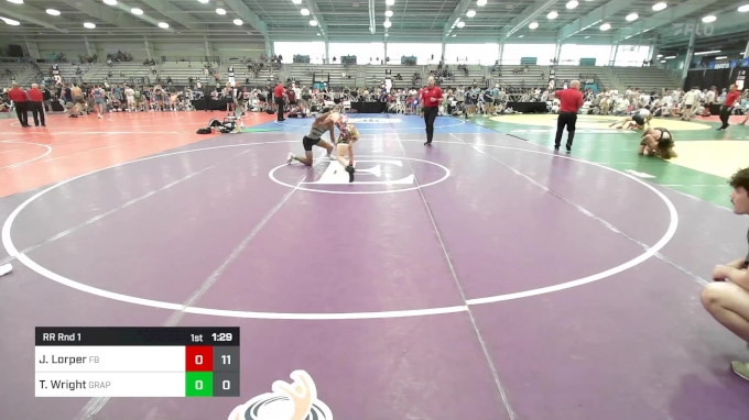 120 lbs Rr Rnd 1 - Jack Lorper, Flickr Boyz Trap Kingz vs Tyrell Wright ...