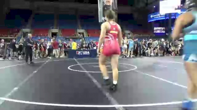 164 lbs Quarterfinal - Trinity Bouchal, Arizona vs Shannon Workinger ...