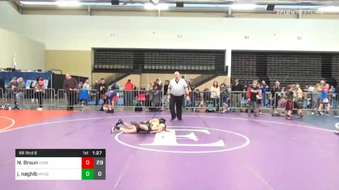 73 lbs Prelims - Nathan Braun, Scorpions Dynasty BadBoy ES vs Jalal Naghib, Minion Green ES