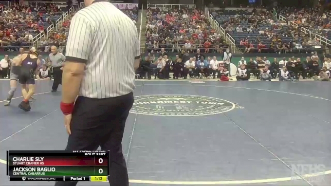 3A 132 lbs 1st Place Match - Jackson Baglio, Central Cabarrus vs ...