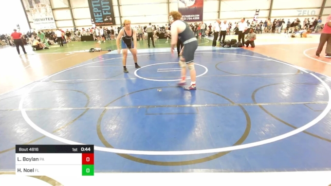220 lbs Consi Of 16 #2 - Luke Boylan, PA vs Harper Noel, FL