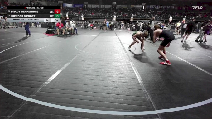 120 lbs Consi Of 16 #2 - Lucas Miller, Pride WC vs Mario Di Bartolo ...