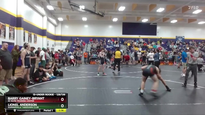 129/136 Round 2 - Lionel Anderson, Summerville Takedown Club vs Barry ...
