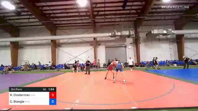 152 lbs 3rd Place - Ryan Closterman, Rhino Wrestling vs Cole Stangle ...