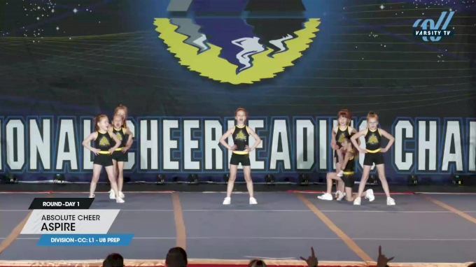 Absolute Cheer - Aspire [2023 CC: L1 - U8 Prep Day 1] 2023 Sea to Sky ...