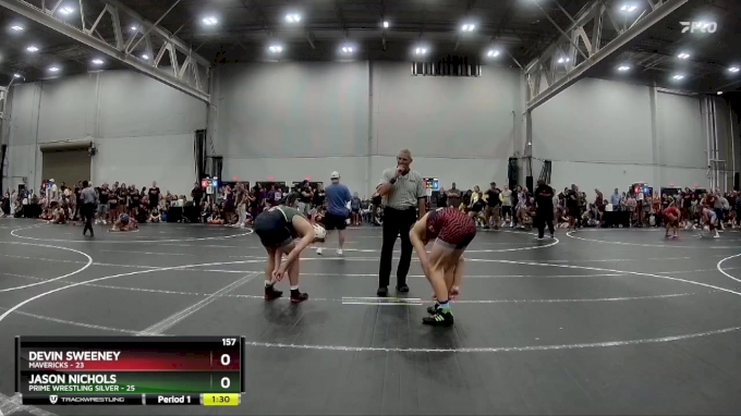 157 lbs Round 7 (8 Team) - Devin Sweeney, Mavericks vs Jason Nichols ...