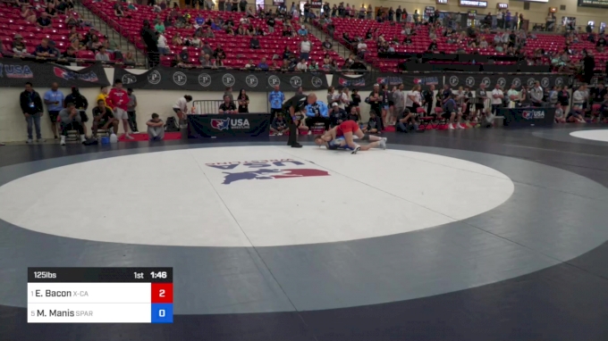 125 lbs Semis - Emma Bacon, X-Calibur Athletics Wrestling Club vs Mary ...