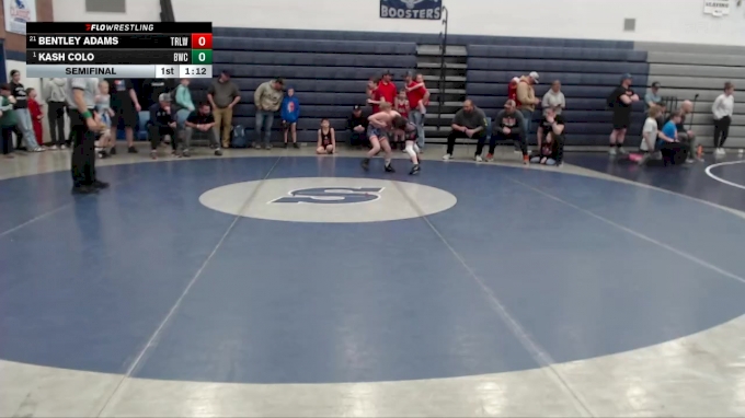 67 lbs Semifinal - Kash Colo, Bulldog Wrestling Club vs Bentley Adams ...
