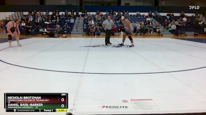 285 lbs Finals (2 Team) - Nicholai Brotzman, Pennsylvania College Of ...