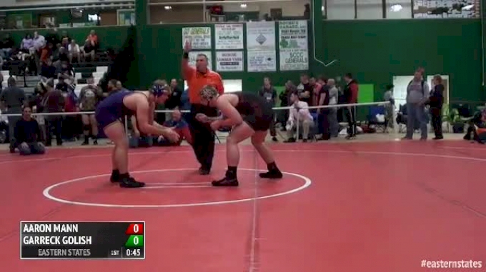 220 5th Place - Aaron Mann, Warsaw vs Garreck Golish, Ballston Spa