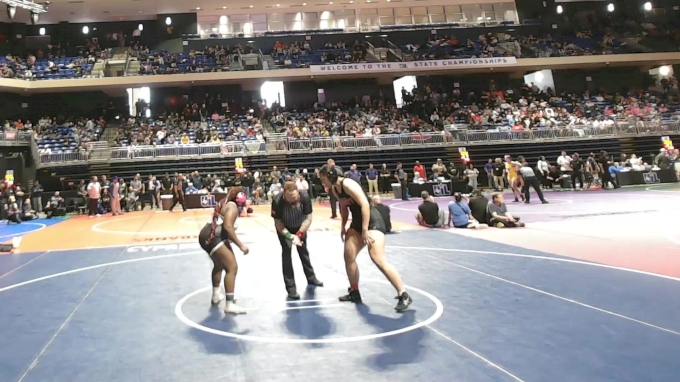 6A 235 lbs Semifinal - Maliana Heimuli, Euless Trinity vs Izis Kouokam ...