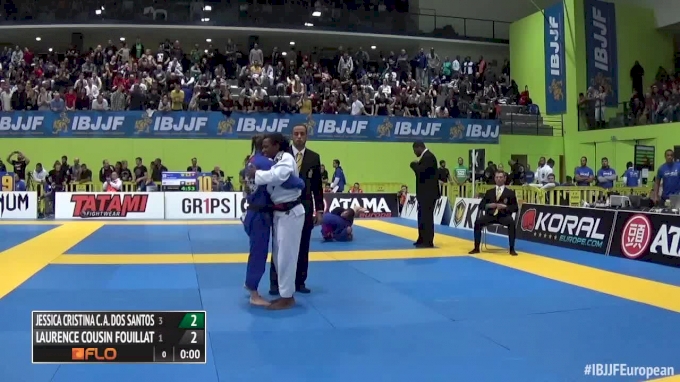 Amanda Loewen vs Luiza Monteiro 2016 IBJJF Europeans