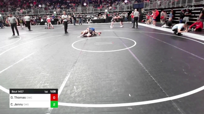 120 lbs Round Of 16 - Owen Thomas, CIWC Team Intensity vs Chase Jenny, CWO