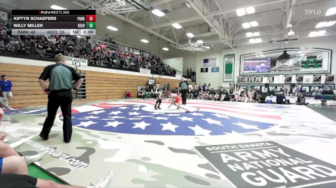 113 lbs Placement Matches (8 Team) - Kiptyn Schaefers, Parkston vs ...