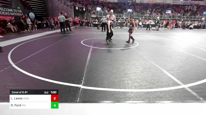 60 lbs Consolation - Elias Garten, Abilene Kids vs Boone Miller, Brawlers