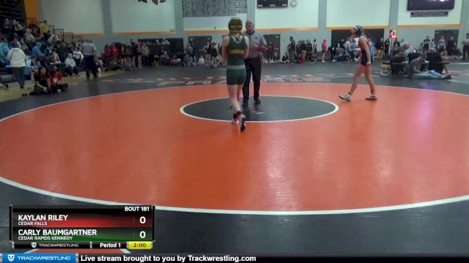 110 JV Round 3 - Carly Baumgartner, Cedar Rapids Kennedy vs Kaylan ...